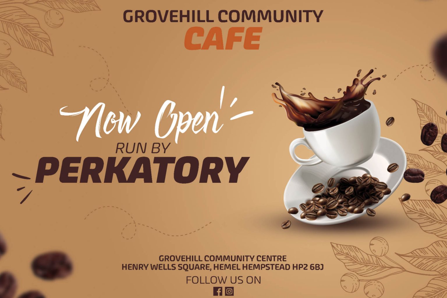 Grovehill Community Cafe is Now Open - The Grovehill Community Website
